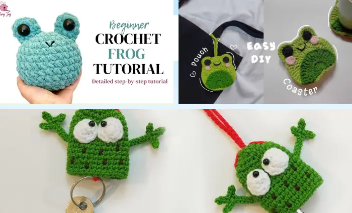 Crochet Frogs: 30 Free Amigurumi Patterns for Fun! - Dailycrochet.com