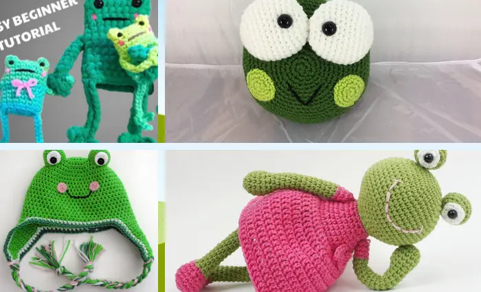 Crochet Frogs: 30 Free Amigurumi Patterns for Fun! - Dailycrochet.com