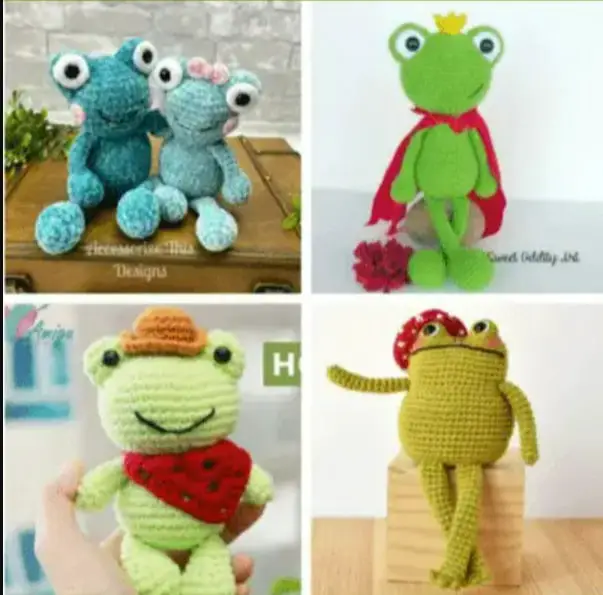 Crochet Frogs: 30 Free Amigurumi Patterns for Fun! - Dailycrochet.com