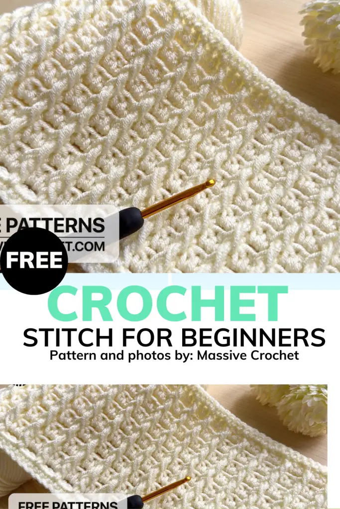 New Crochet Stitch For Beginners Step By Step - Daily Crochet