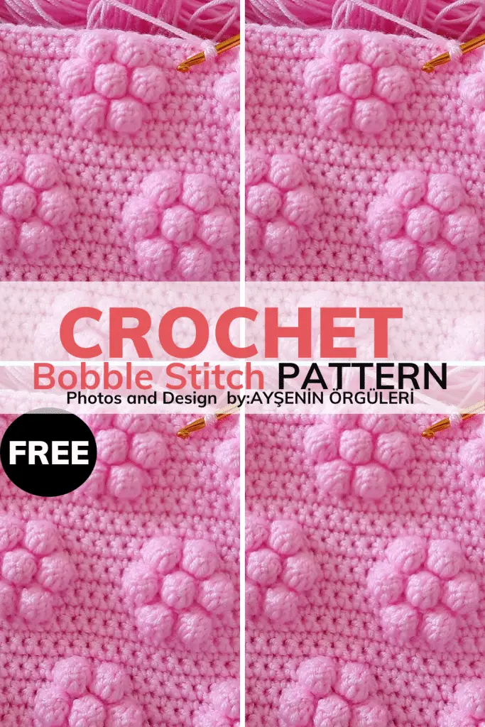Crochet Bobble Stitch Pattern For Baby Blanket - Daily Crochet