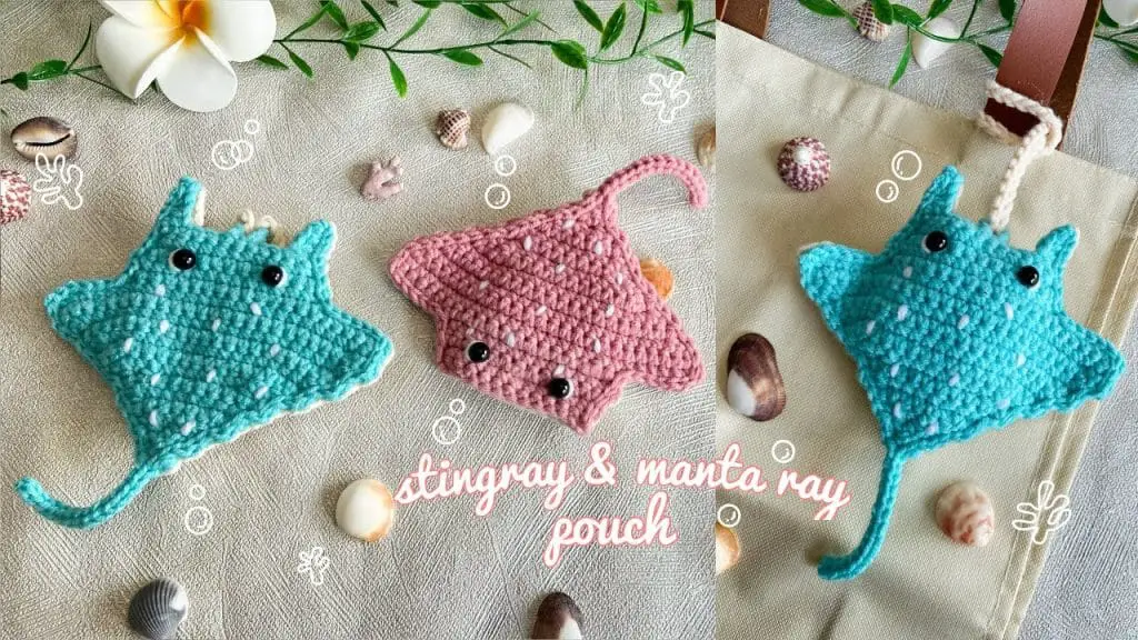Cute Stingray Free Crochet Pattern - Daily Crochet