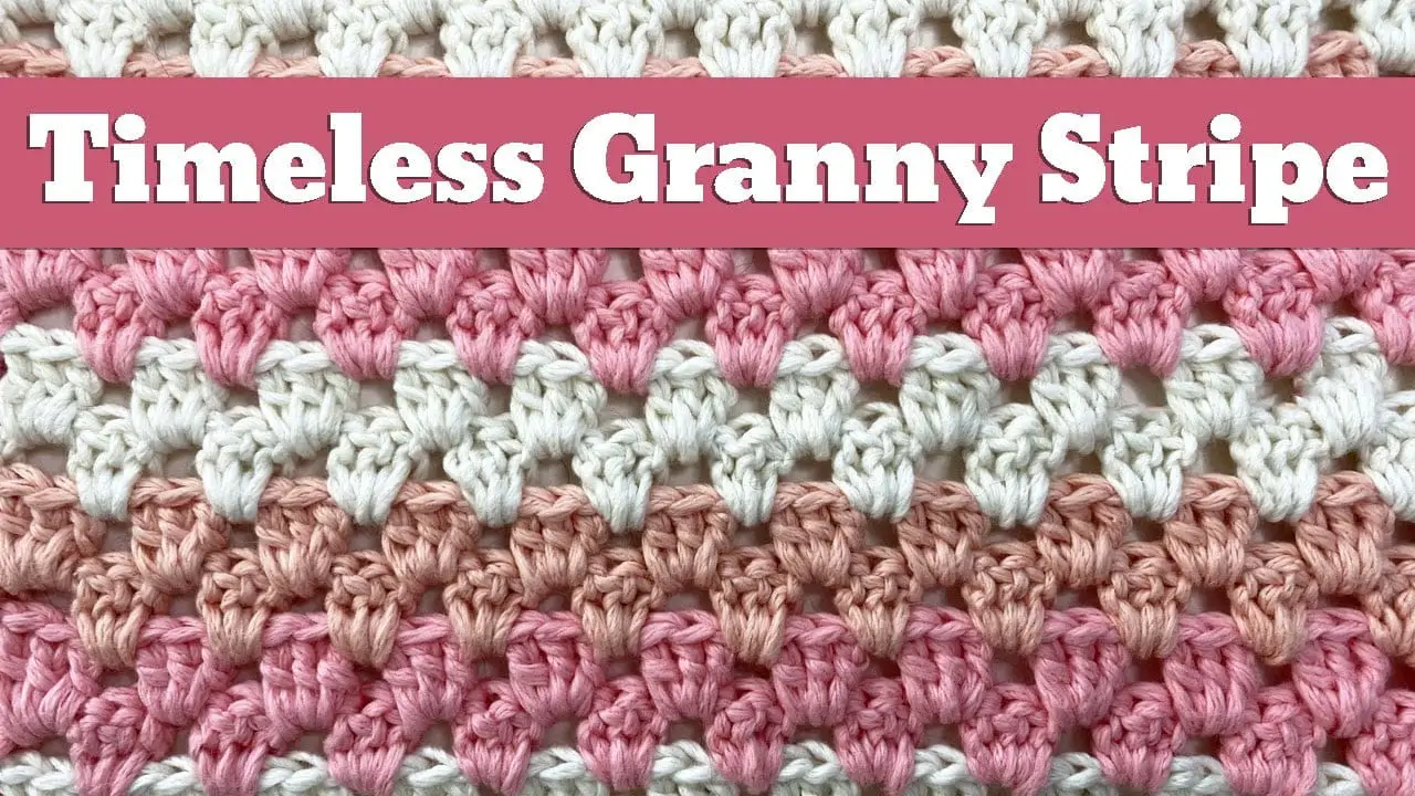 Easy Modern Granny Stripes Crochet Patterns- Dailycrochet.com