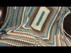 [Free Pattern] Rectangle Granny Square Blanket- Patterns For All Sizes ...