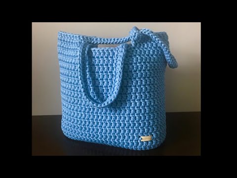 Crochet a Tote Bag: Easy Step-By-Step Beginner Tutorial - Knit And ...
