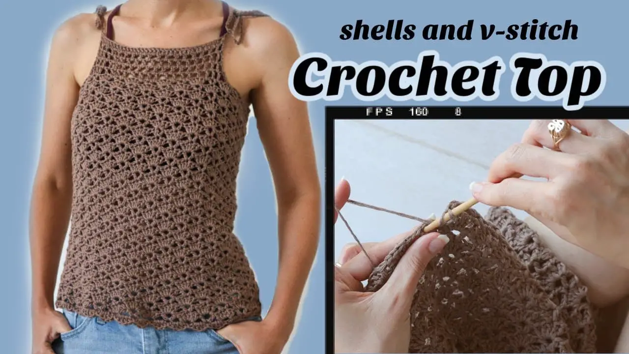 Waterlily Lace Top Crochet Pattern- Easy Crochet Lace Top For Beginners ...