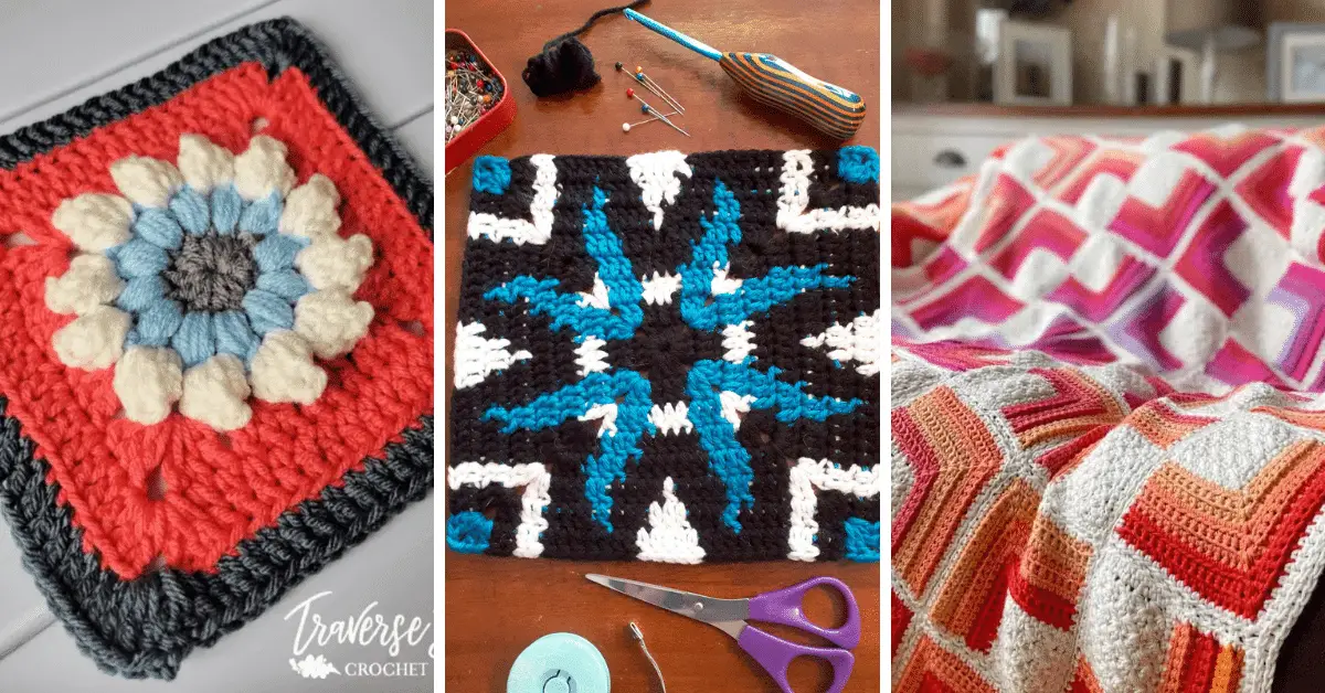 21 Textured Crochet Squares You’ll Love - Knit And Crochet Daily